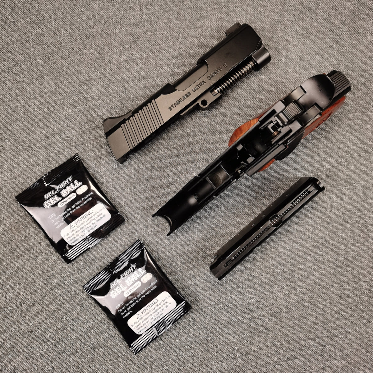 Csnoobs M1911 All Alloy Gel Blaster – Csnoobs Online Store