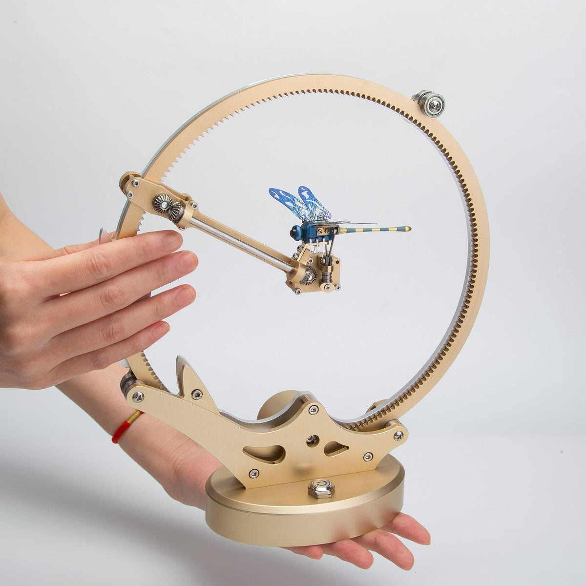NikolaToy™ Teching Flying Dragonfly Kinetic Sculpture 3D Metal Model D ...